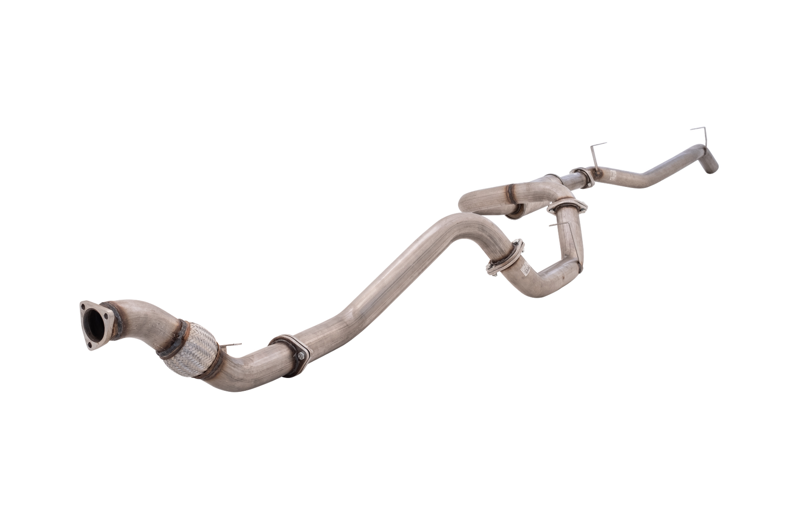 XForce 3in Turbo-Back Exhaust No Cat, Non-Polished (Landcruiser 79 Ser ...